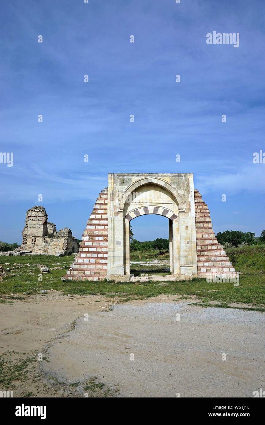 The ruins of Edirne Palace in Edirne, Turkey Stock Photo - Alamy
