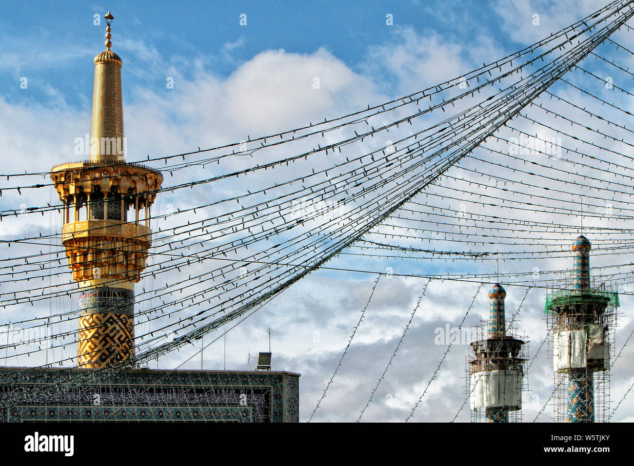 Imam Reza shrine in Mashhad city - Iran Stock Photo - Alamy