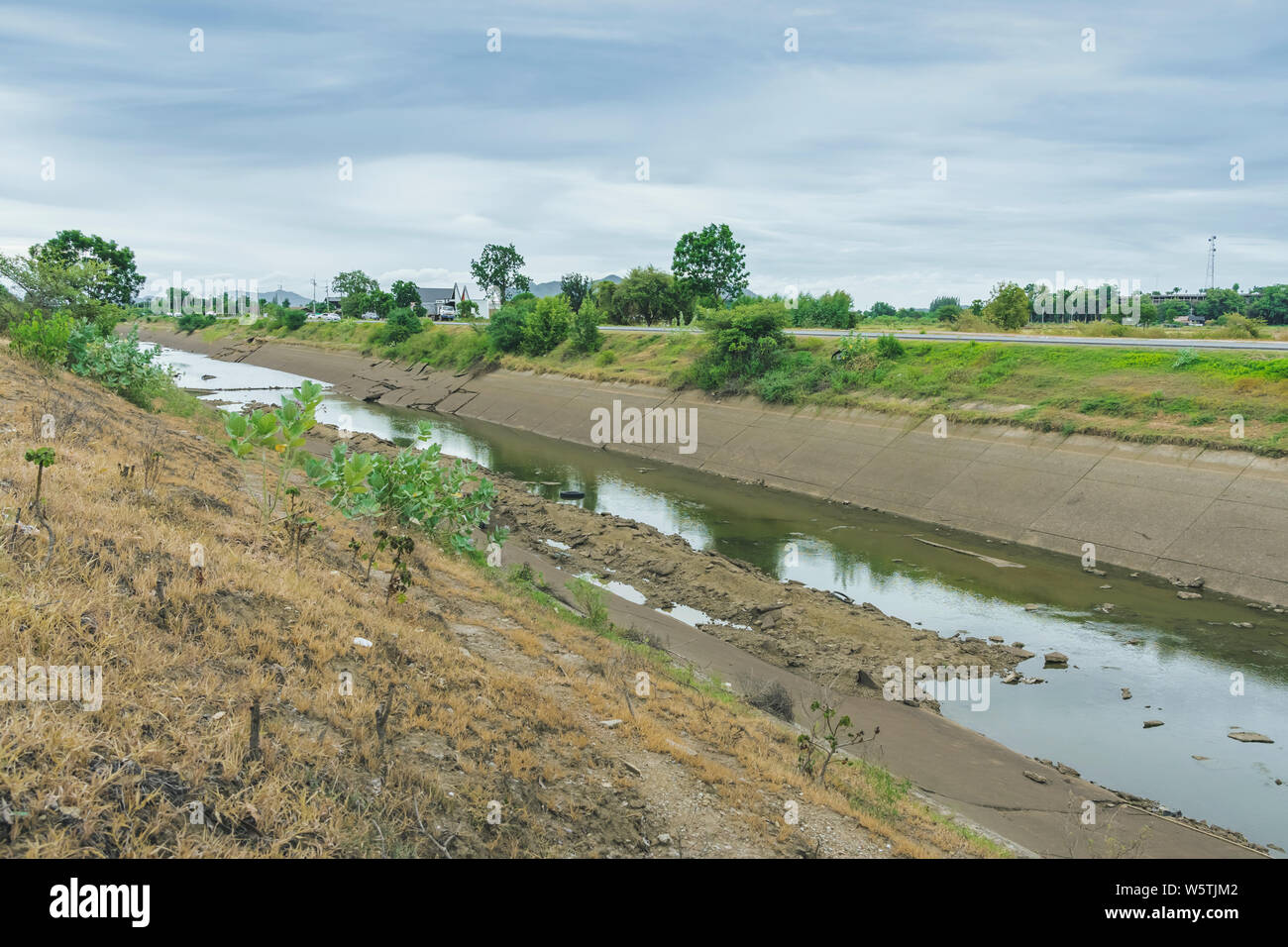Old drain channel irrigation pipe hi-res stock photography and images ...