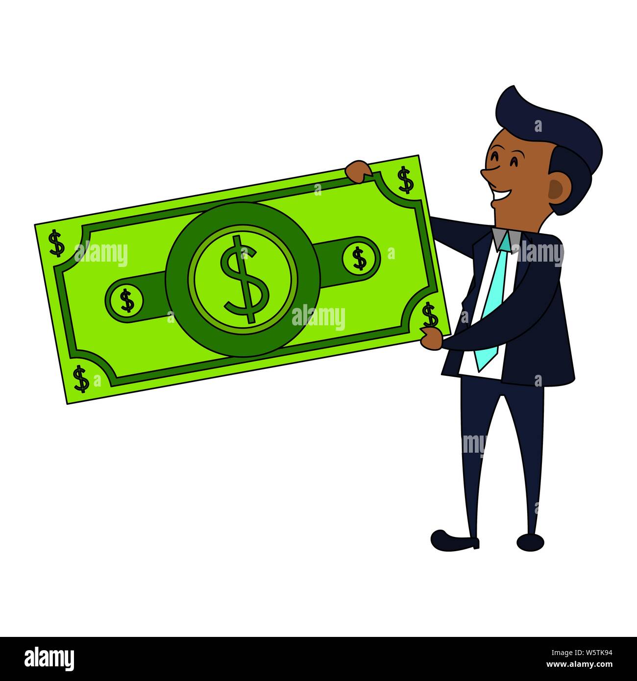 saving money finance banking cartoon Stock Vector Image & Art - Alamy