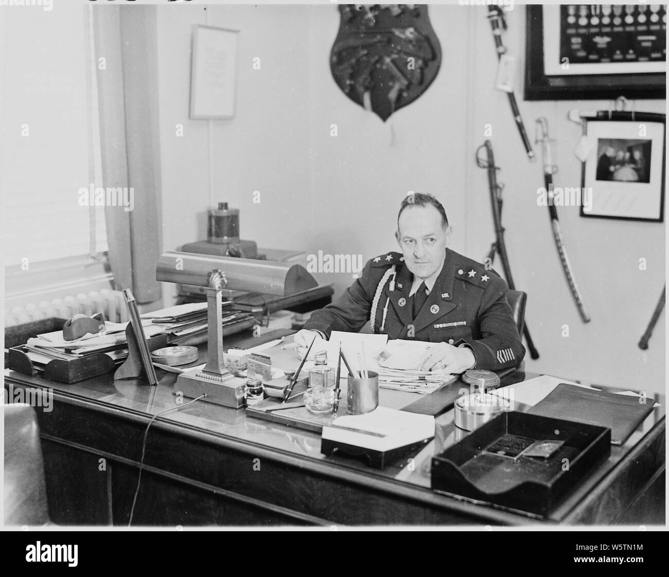 Photograph of General Harry H. Vaughan, Military Aide to the President ...