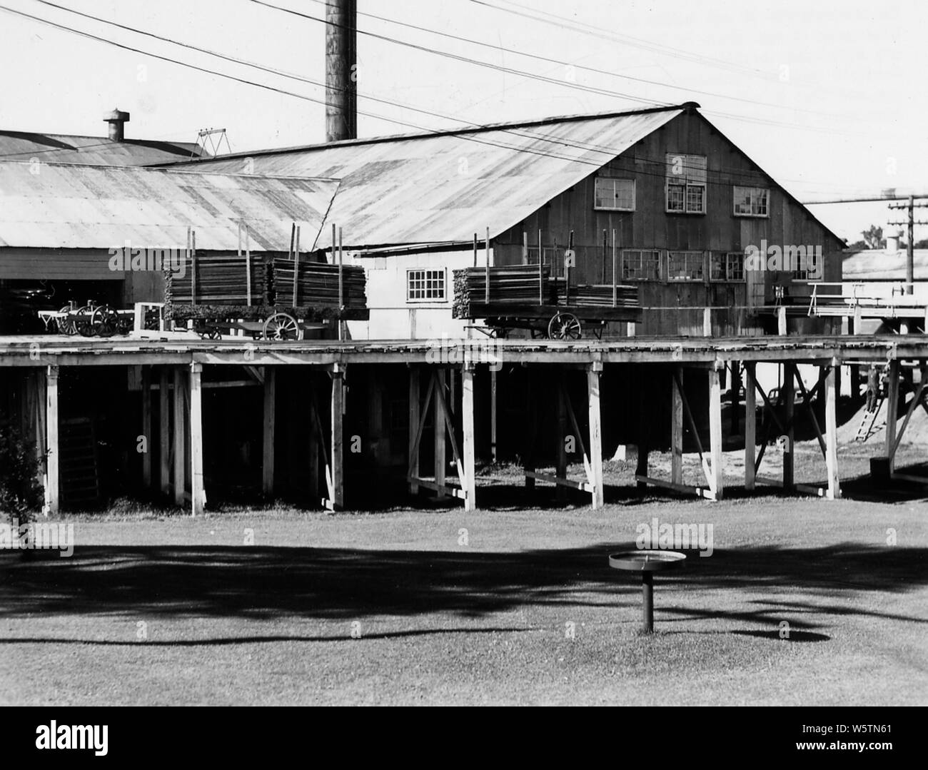 Photograph of Goodman Lumber Company Mill in Goodman, Wisconsin; Scope ...