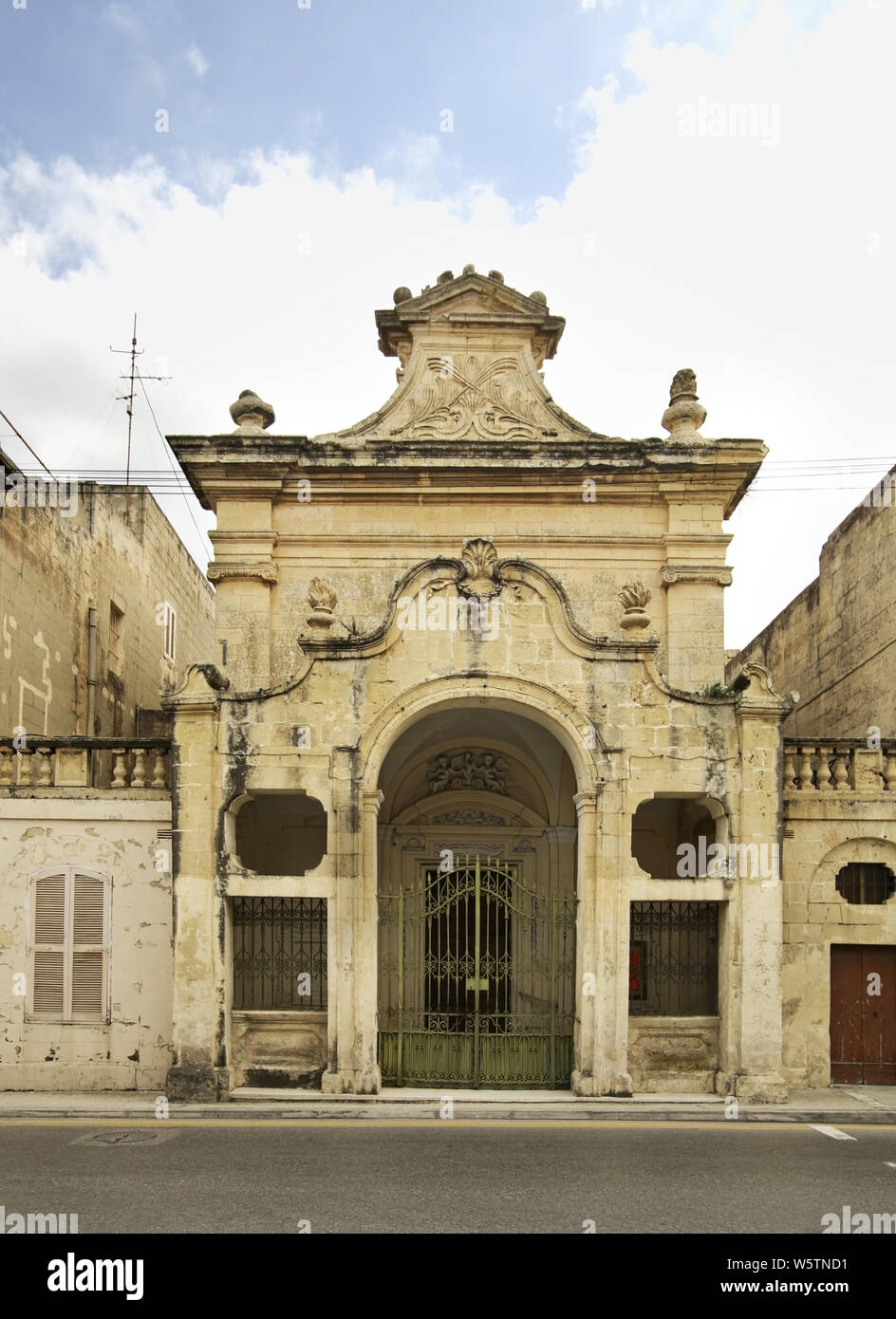 Church of St. Sebastian in Rabat. Malta Stock Photo - Alamy