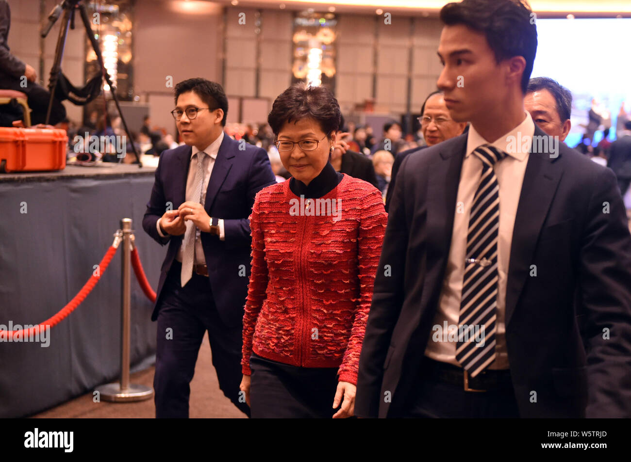 Hong Kong Chief Executive Carrie Lam Cheng Yuet-ngor, attends the 30th ...