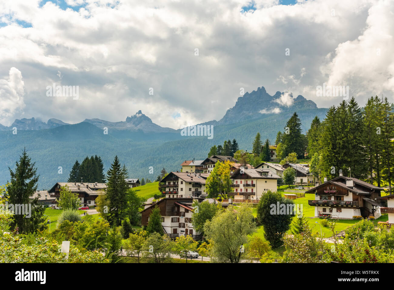 Alpine resort hi-res stock photography and images - Alamy