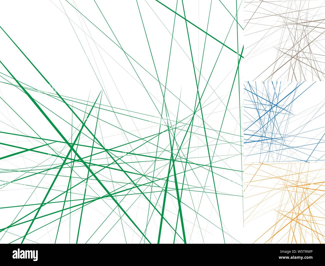 Random artistic random lines in 4 color combo Stock Vector Image & Art ...