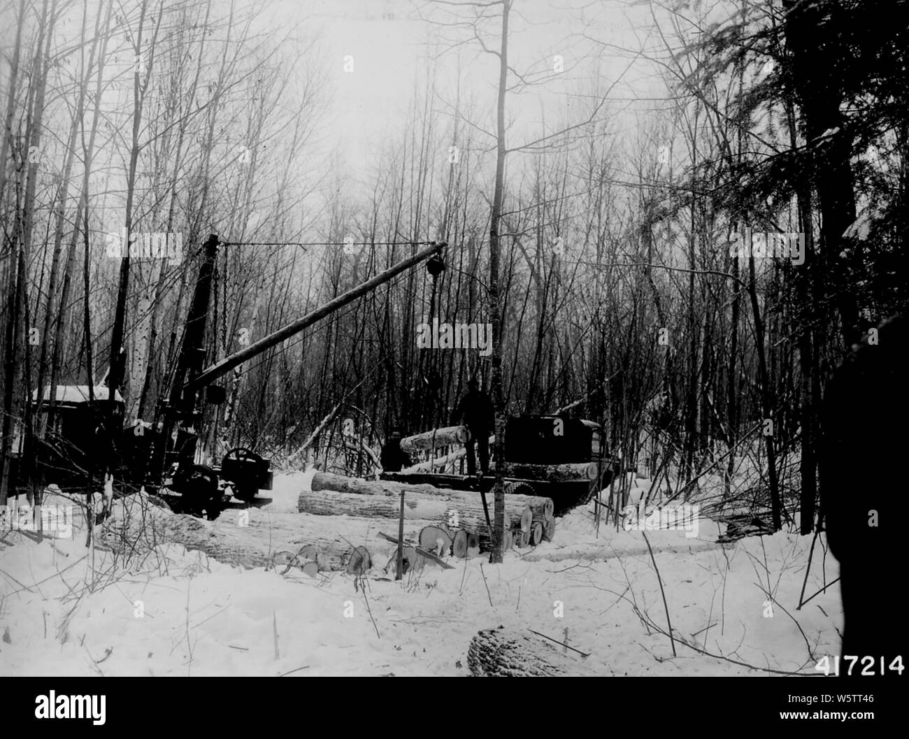 Photograph of Machine Loaders; Scope and content: Original caption ...