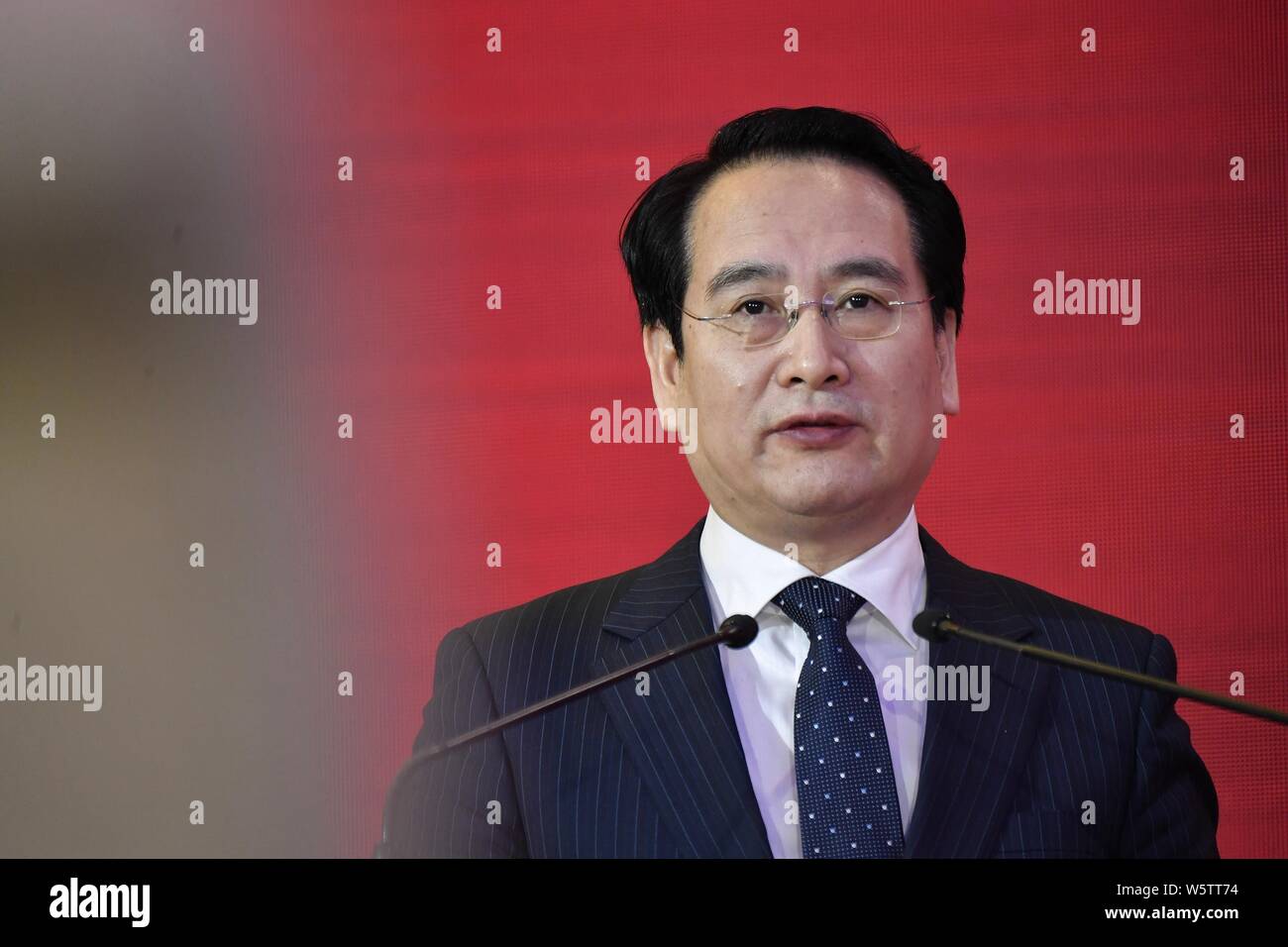 Tan Tianxing, deputy head of the United Front Work Department of the ...