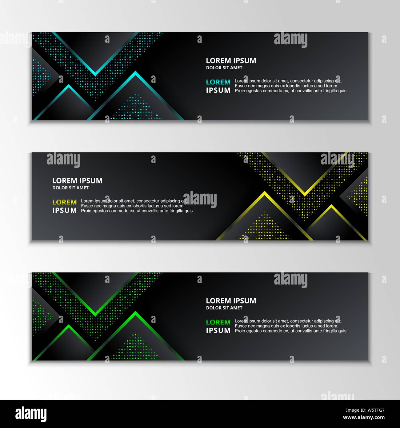 Black Background with Glowing neon promotion banner template, modern ...