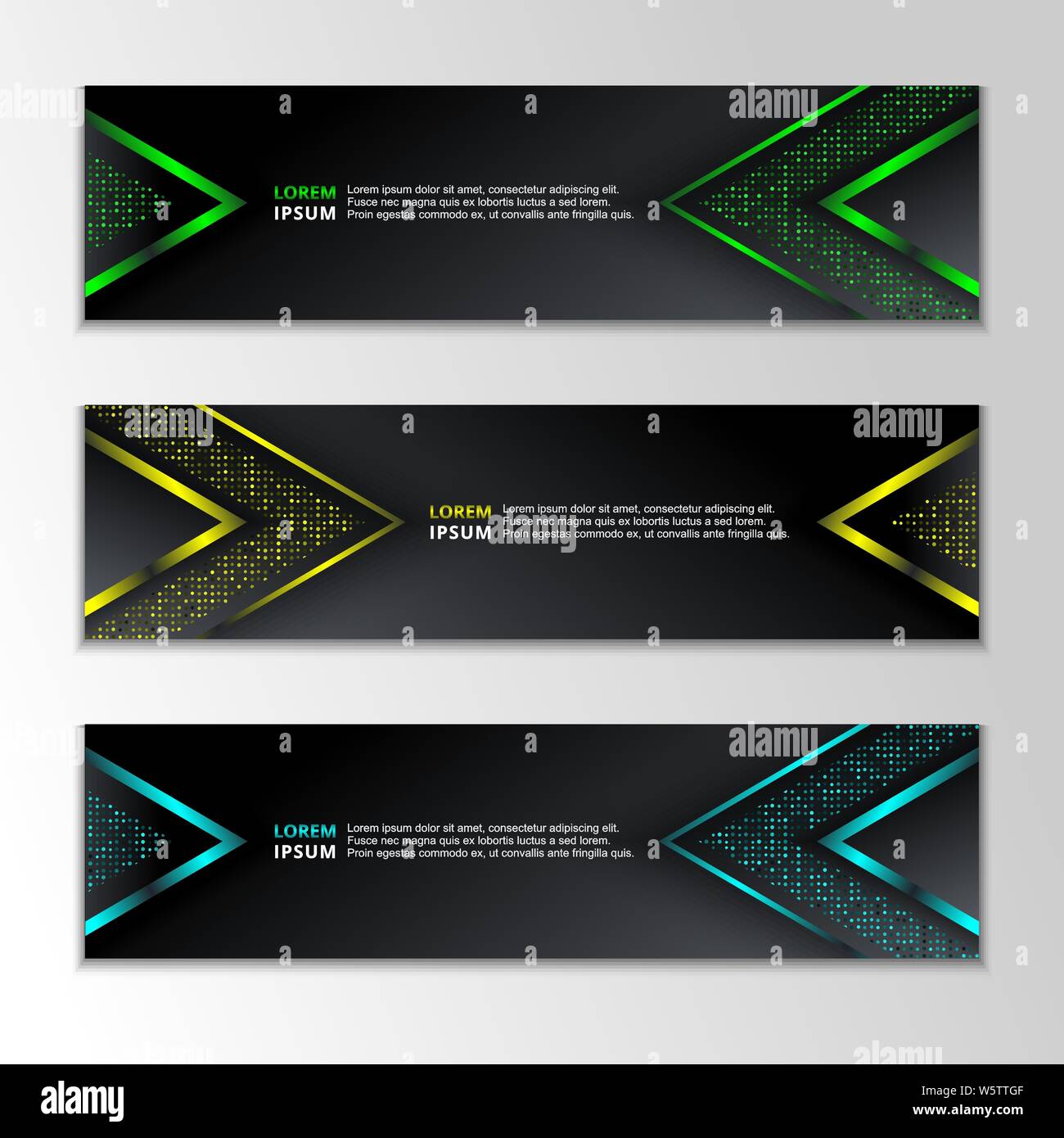 Black Background with Glowing neon promotion banner template, modern ...