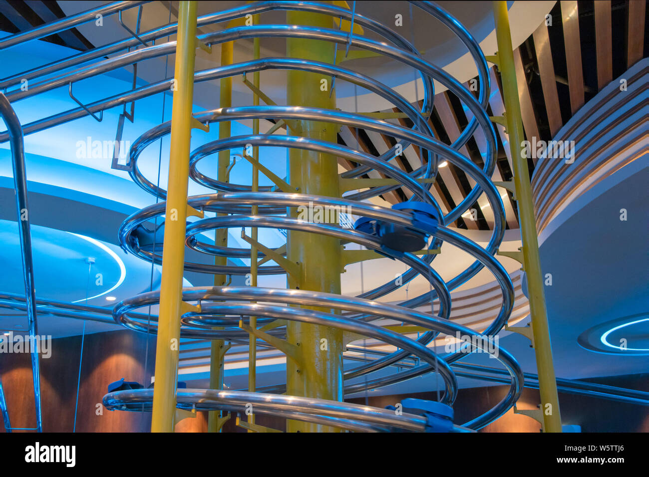View of the world's tenth and Asia's third spaceship-themed restaurant ...