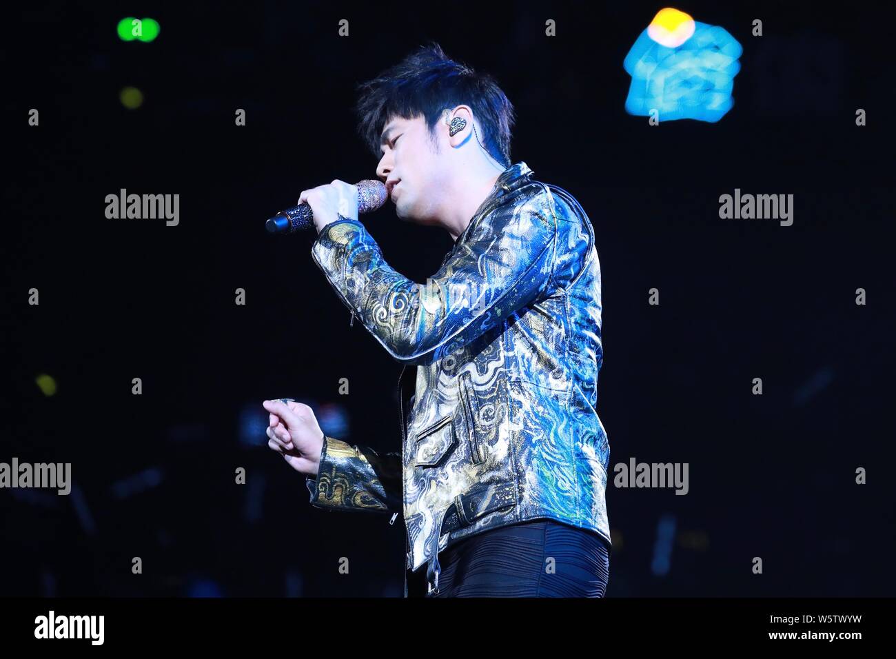Taiwanese singer Jay Chou performs at the 12th Migu Music Awards in ...