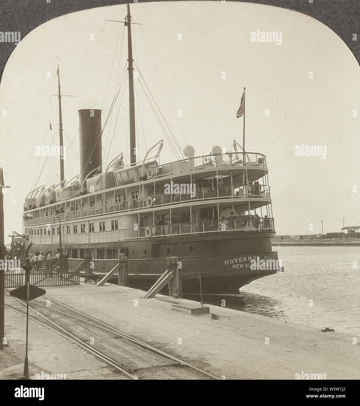 The Governor Cobb arriving from Havana, Key West, Florida. 1928. SS ...