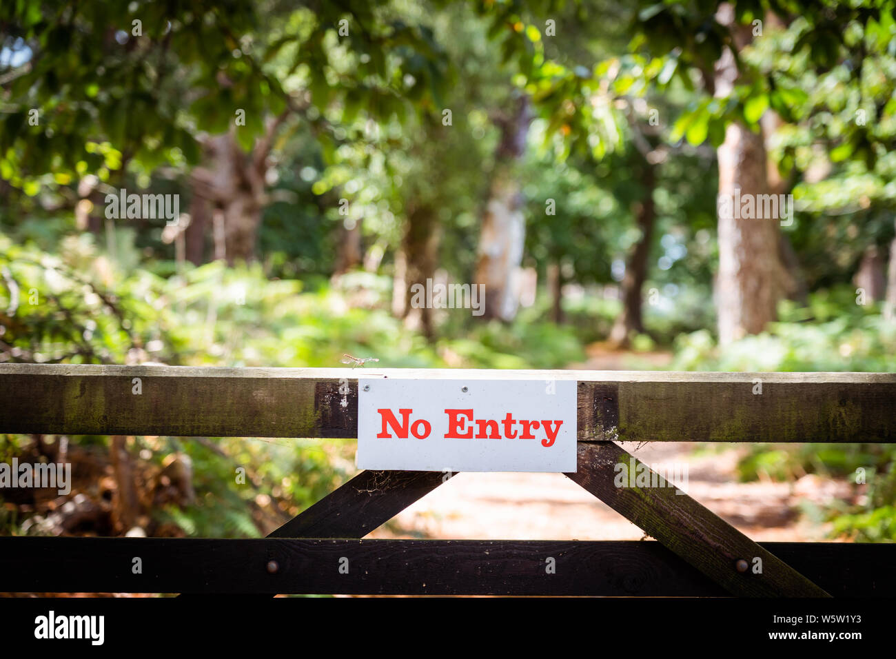 No entry board hi-res stock photography and images - Alamy