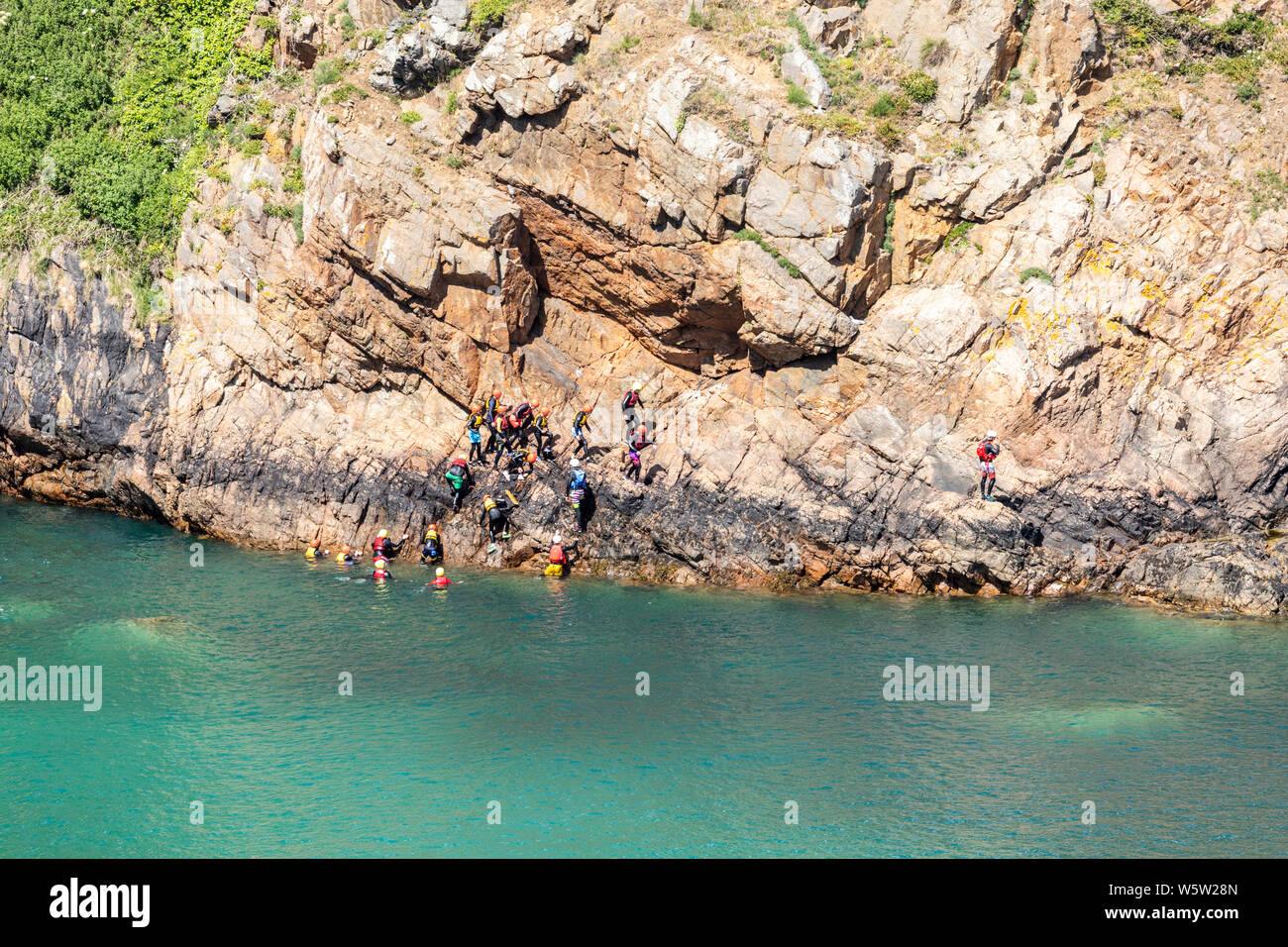 Outdoor swimming guernsey hi-res stock photography and images - Alamy