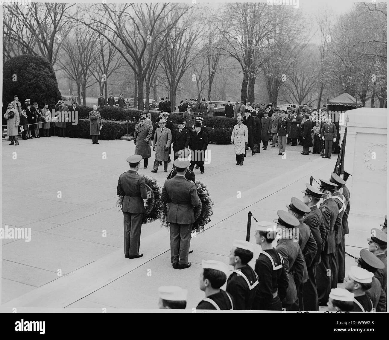 Photograph of President Truman and British Prime Minister Clement ...