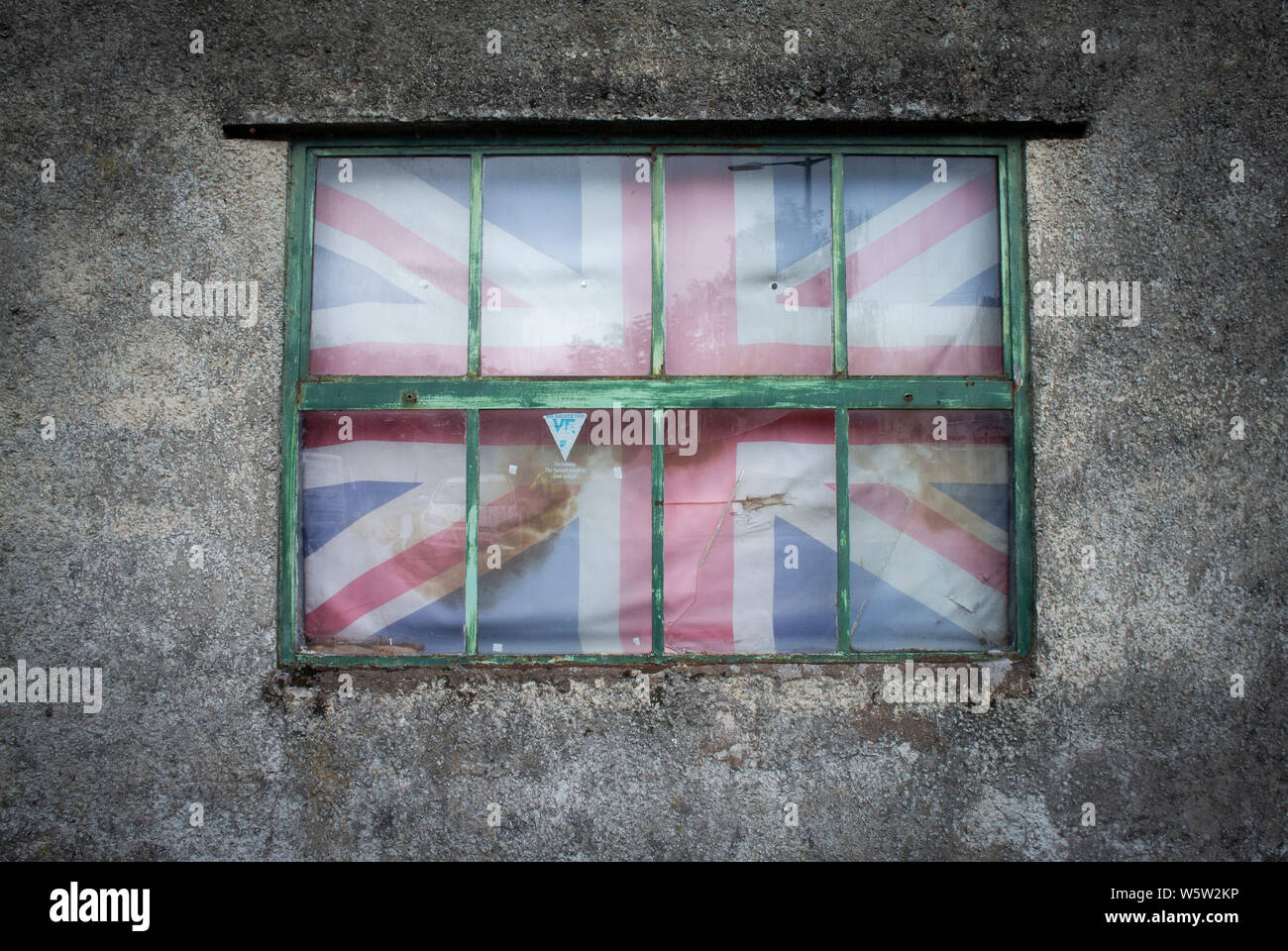 Faded union jack hi-res stock photography and images - Alamy