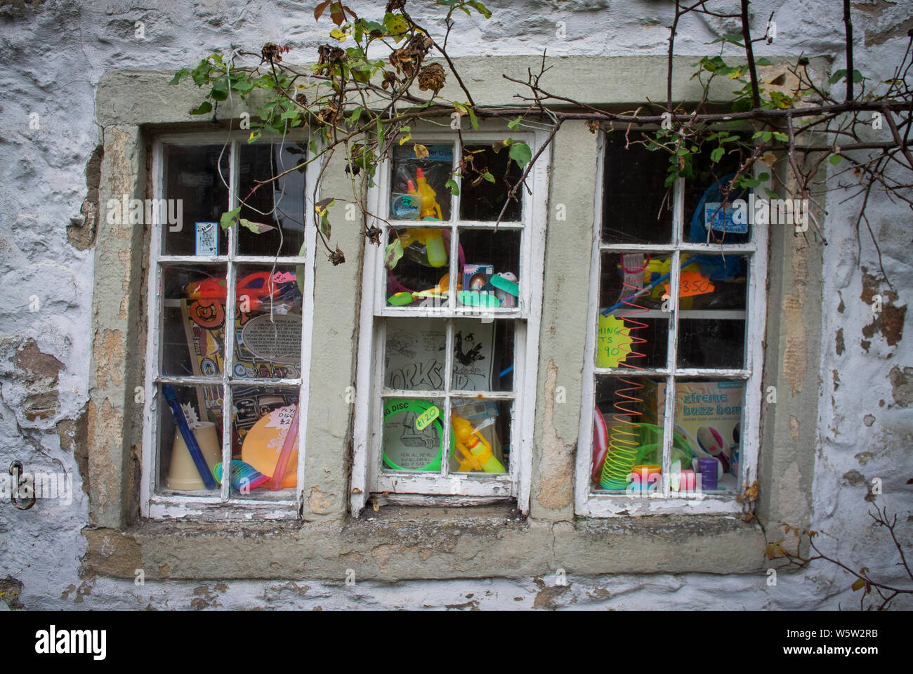 Old village shop in malham village hi-res stock photography and images ...