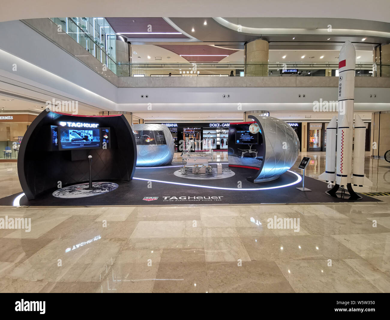 The models of China's first moon rover The Jade Rabbit and China's ...