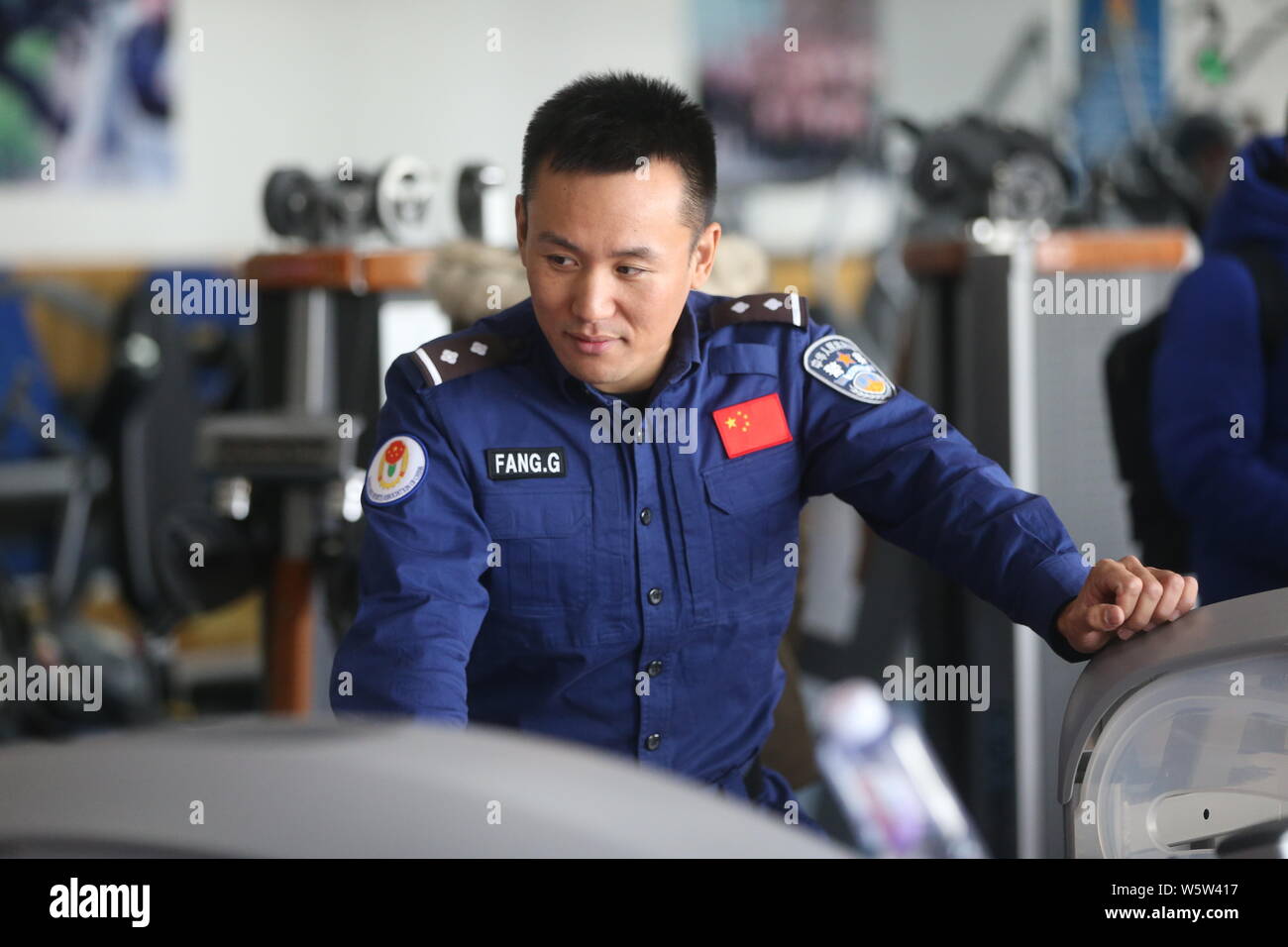 Fang Gang from the Anti-Terror and SWAT team of Beijing Public Security ...