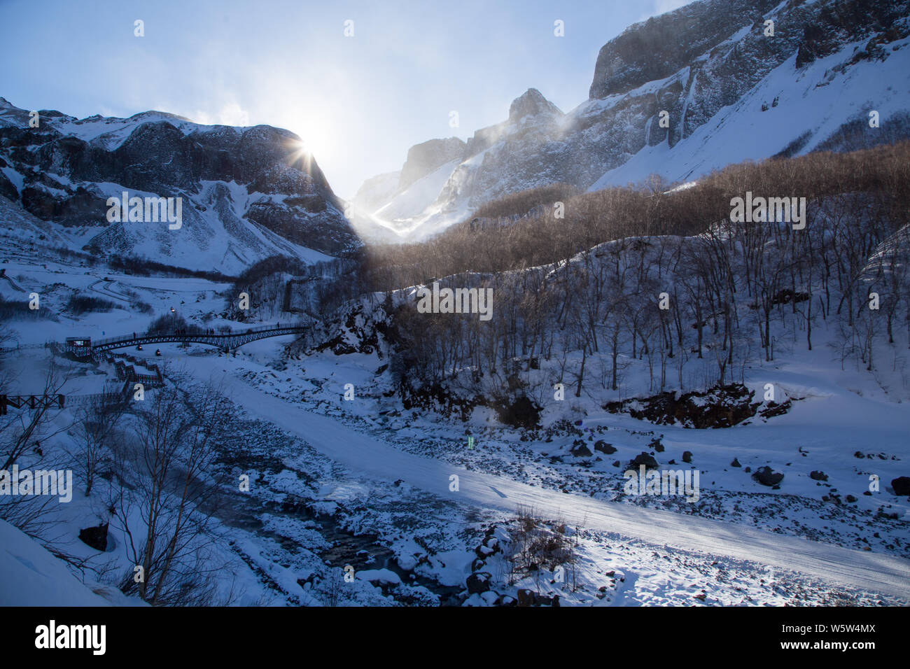 Paektu mountain hi-res stock photography and images - Alamy