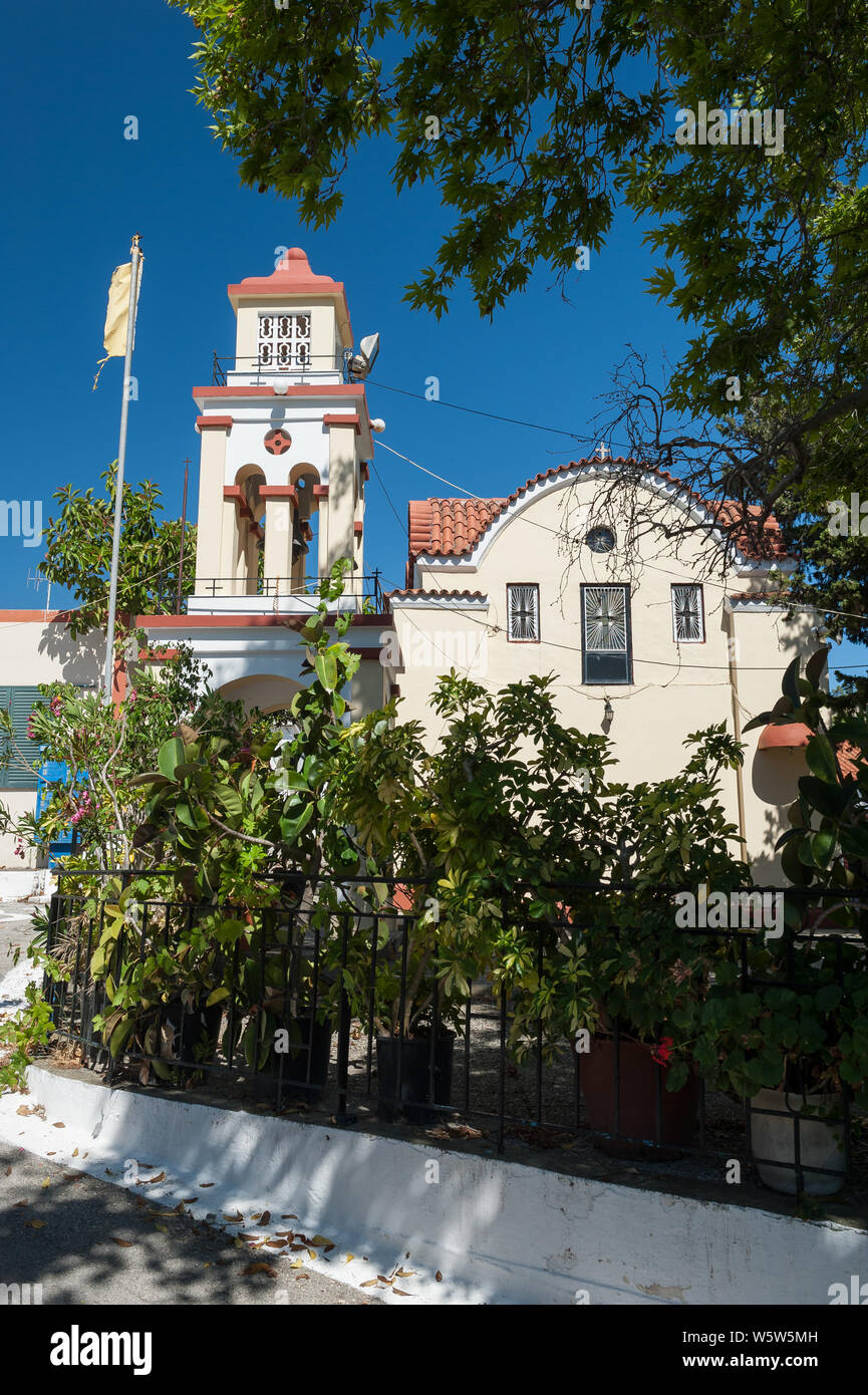 Rodos church tower hi-res stock photography and images - Alamy