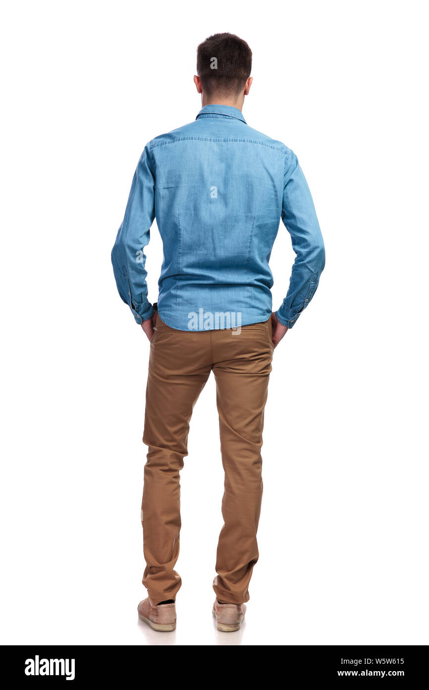 Person Standing Back Png