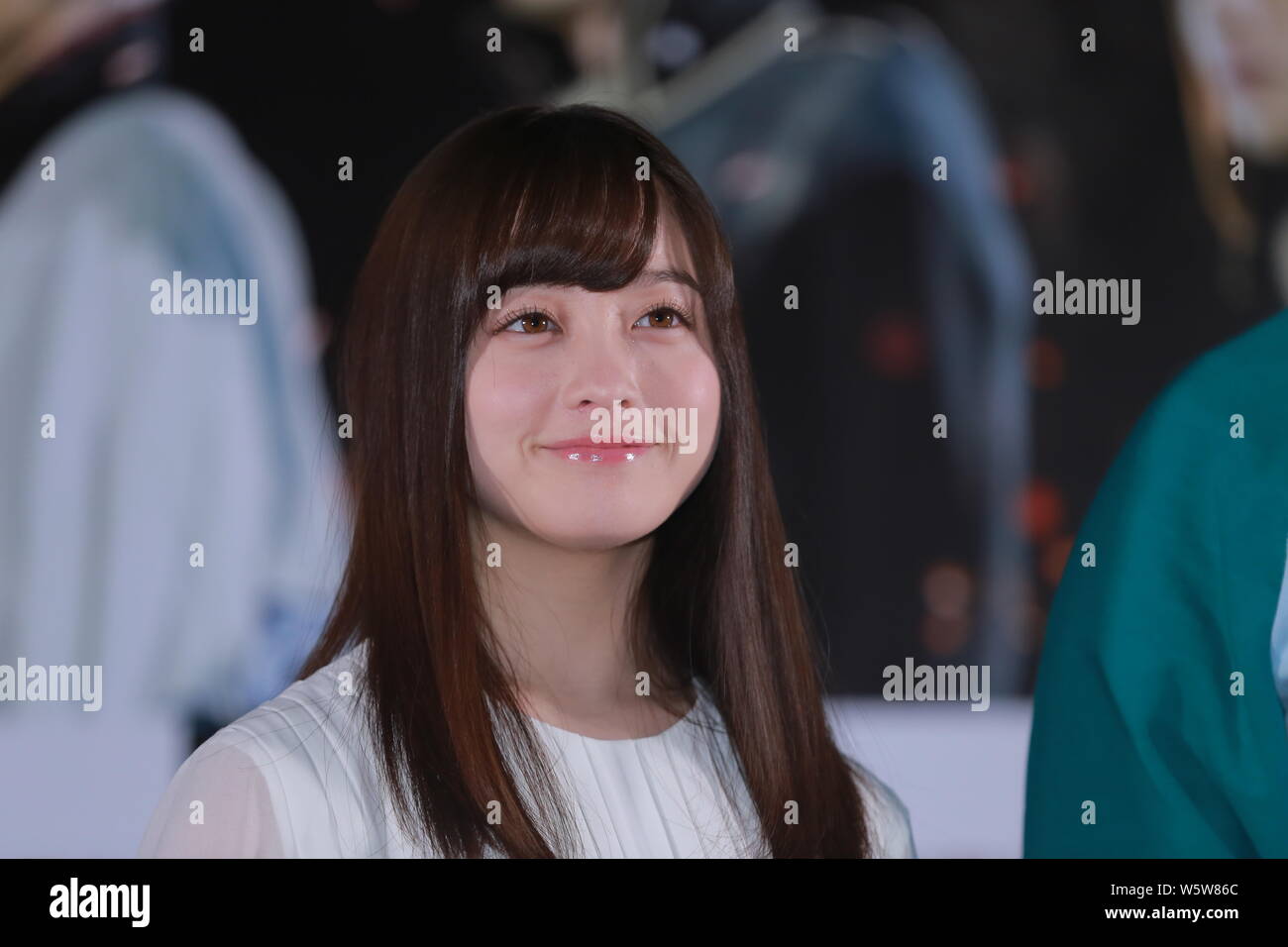 Japanese actress Kanna Hashimoto attends a screening event for her ...
