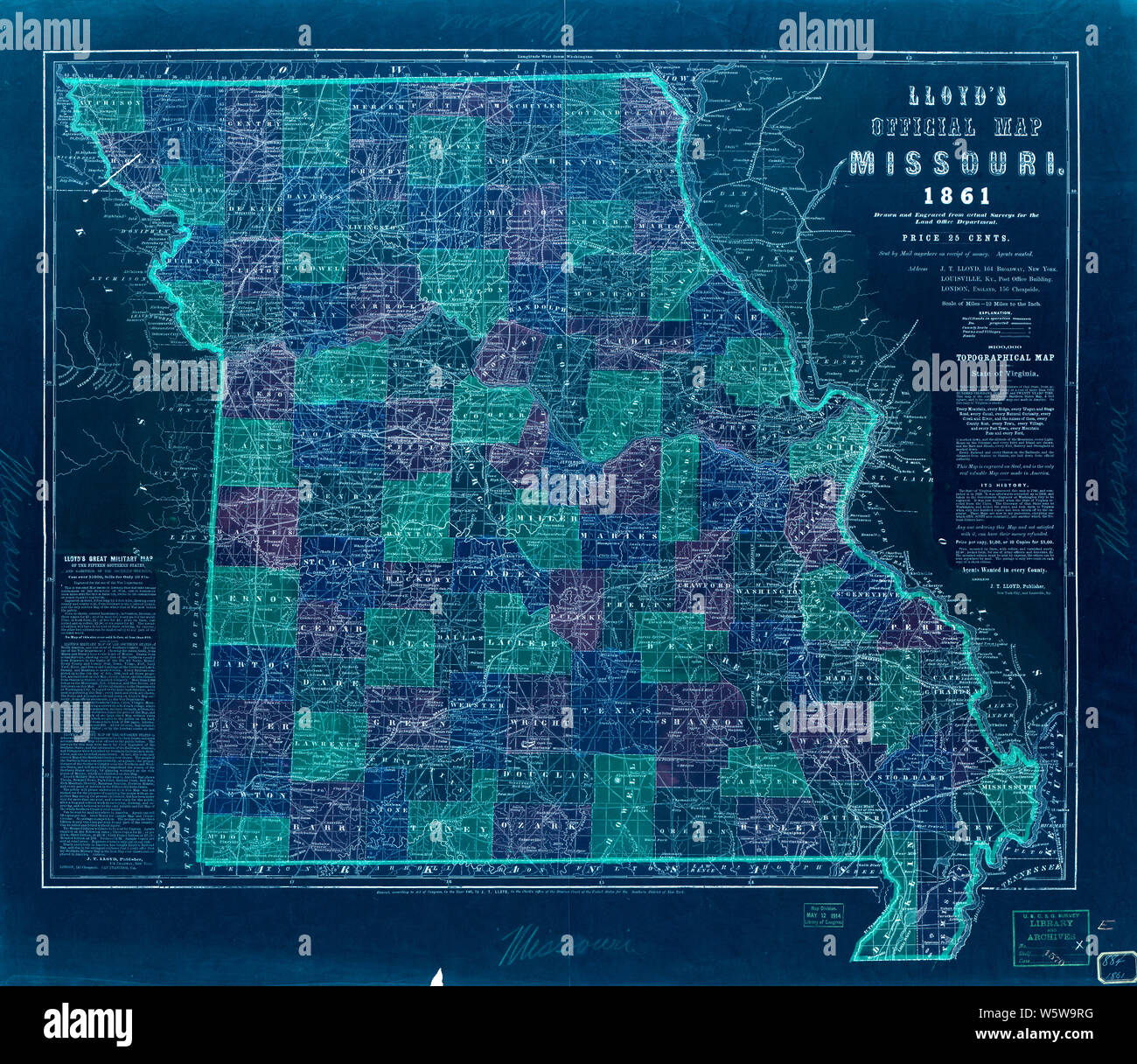 Missouri Civil War Maps