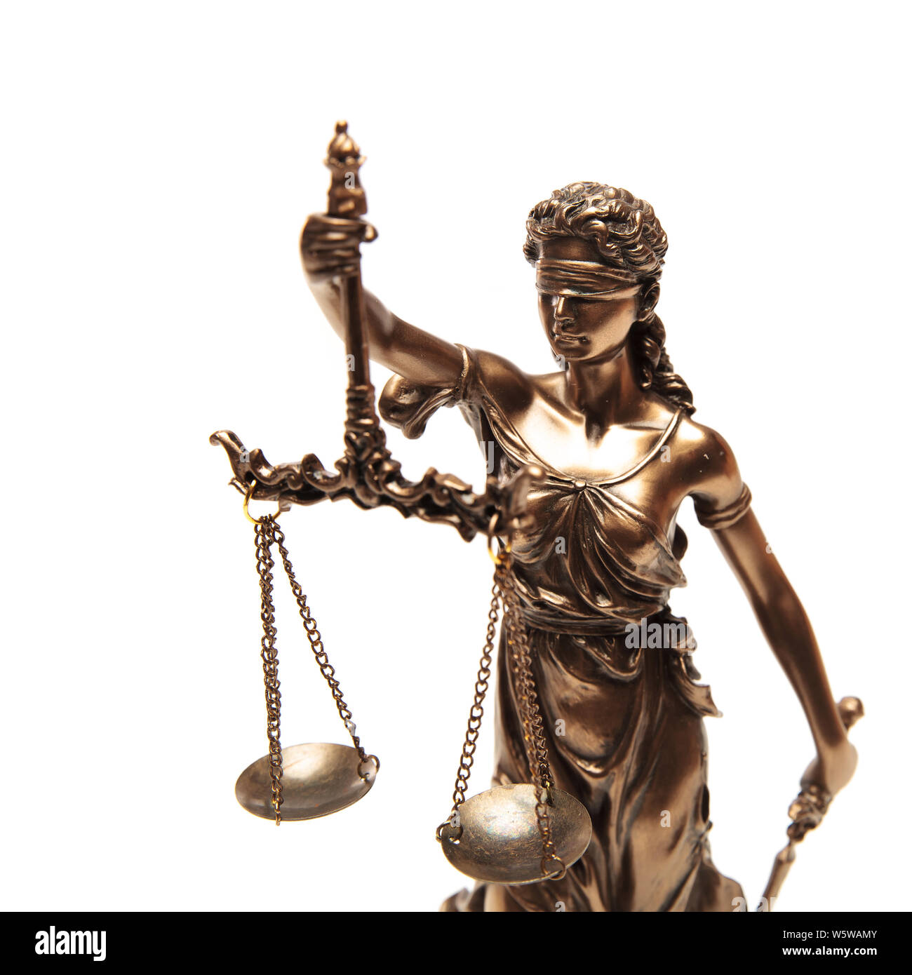Statue themis greek goddess justice hi-res stock photography and images ...