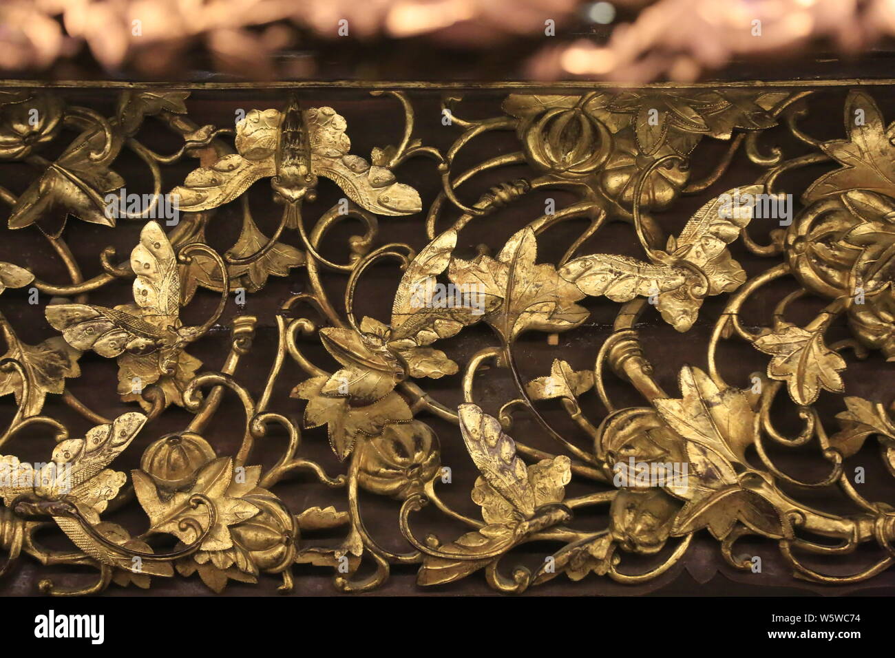 The "World's Number 1 Bed", one of the country's most ornate beds ...
