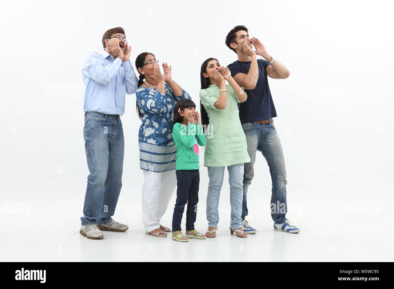 Grandmother shouting grandchild hi-res stock photography and images - Alamy