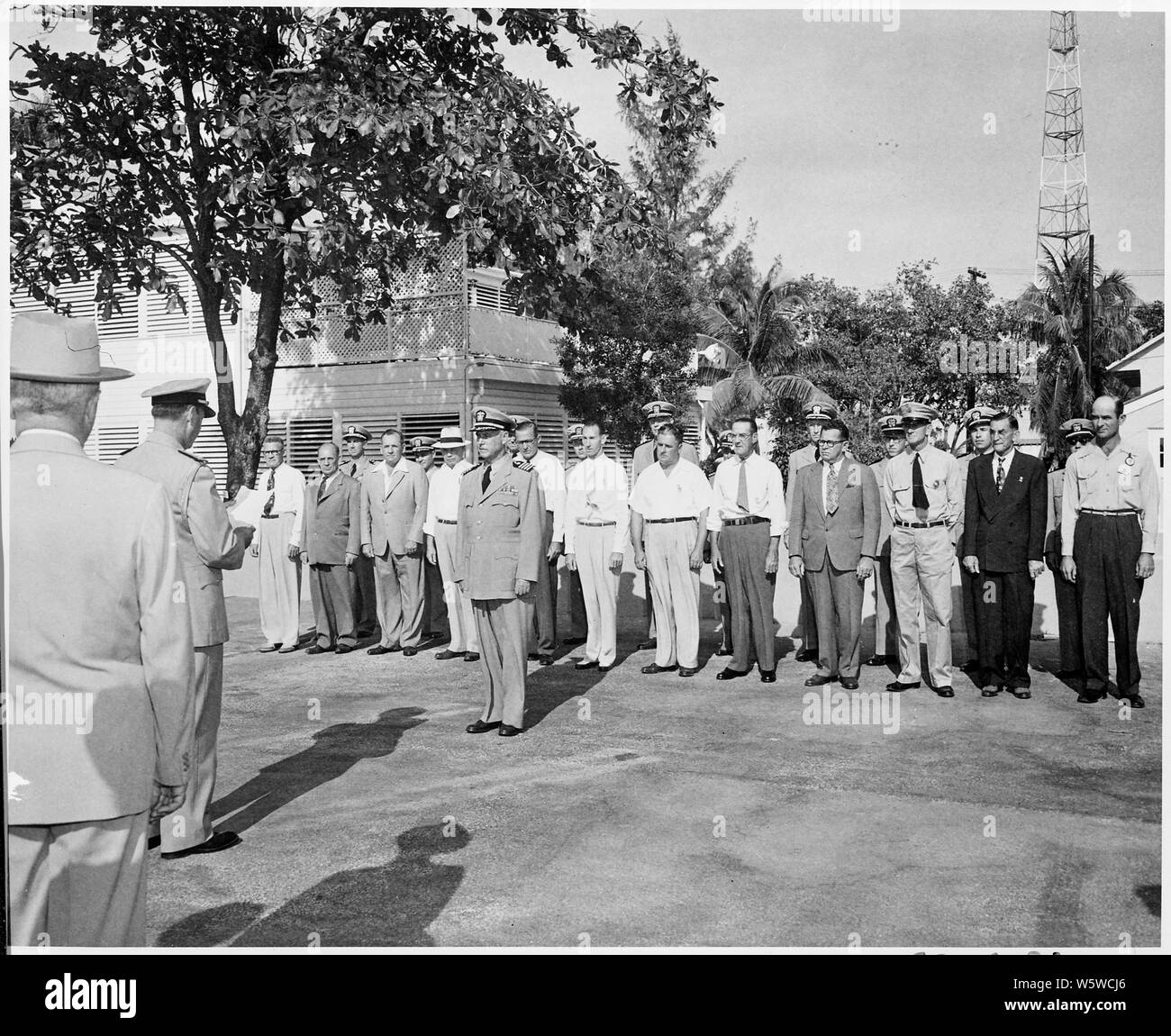 Photograph of Rear Admiral Robert Dennison, the Naval Aide to the ...