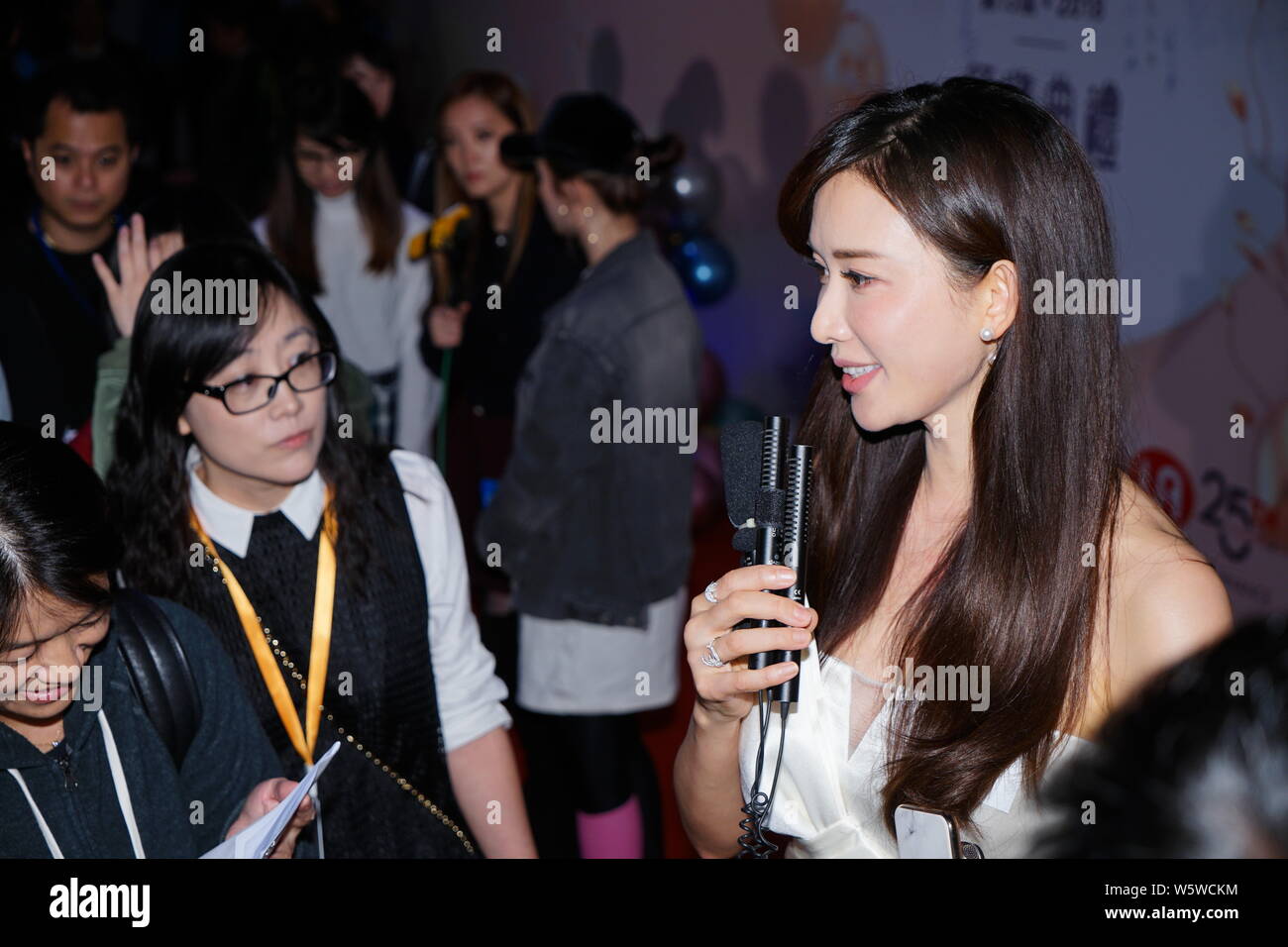 Taiwanese model and actress Lin Chi-ling attends the 2018 Compassion ...