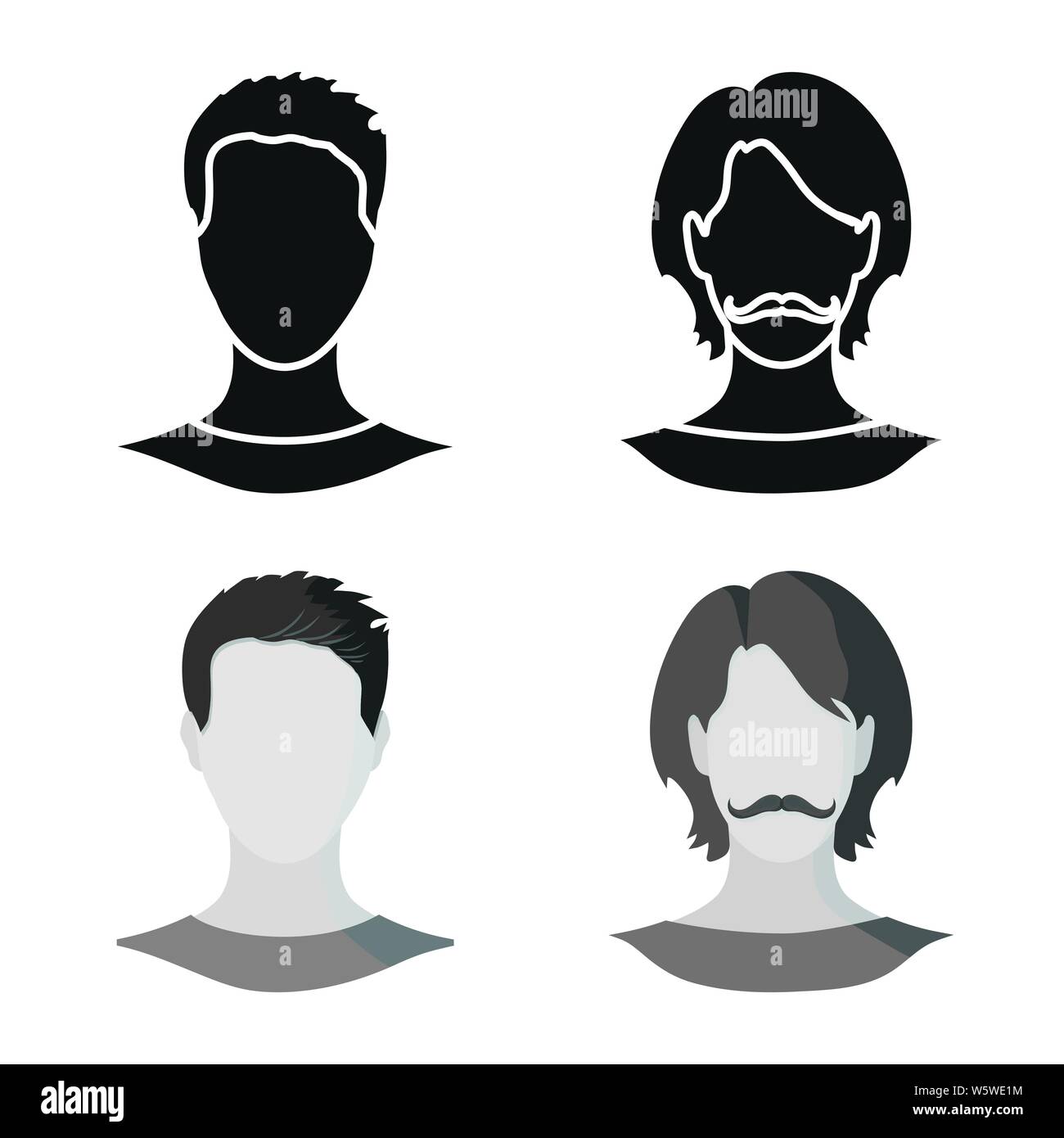 Vector illustration of professional and photo logo. Collection of ...
