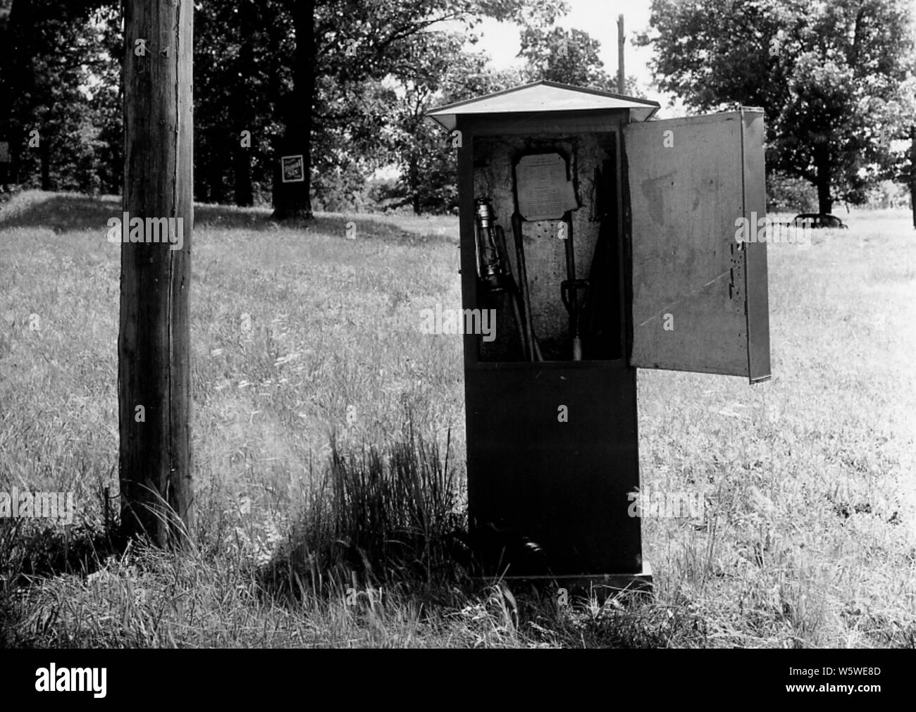 Photograph of Standard Outlying Five Man Fire Cache; Scope and content ...