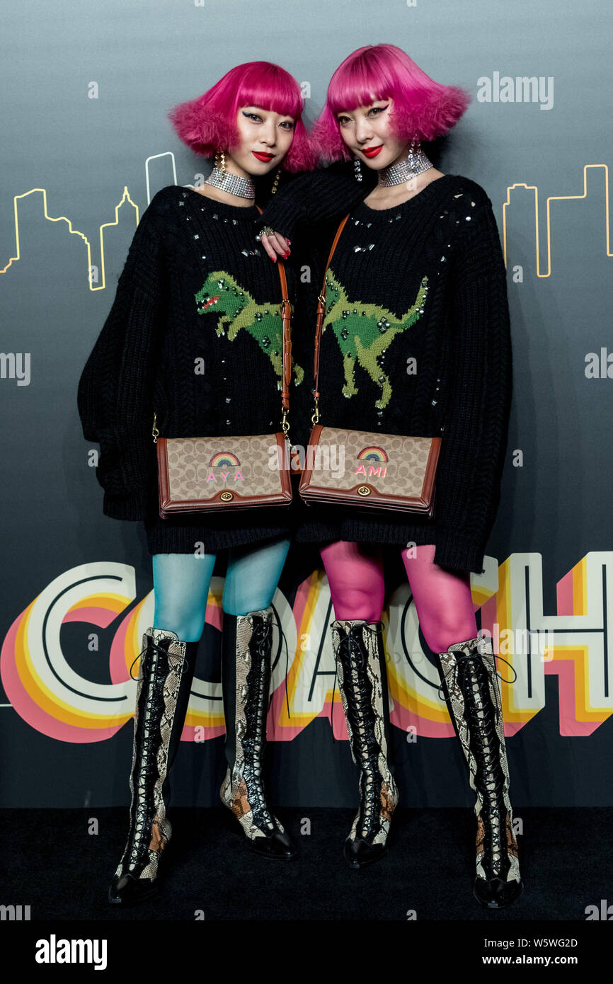 Aya Amiaya and Ami Amiaya Japanese music duo of twin sisters Amiaya ...