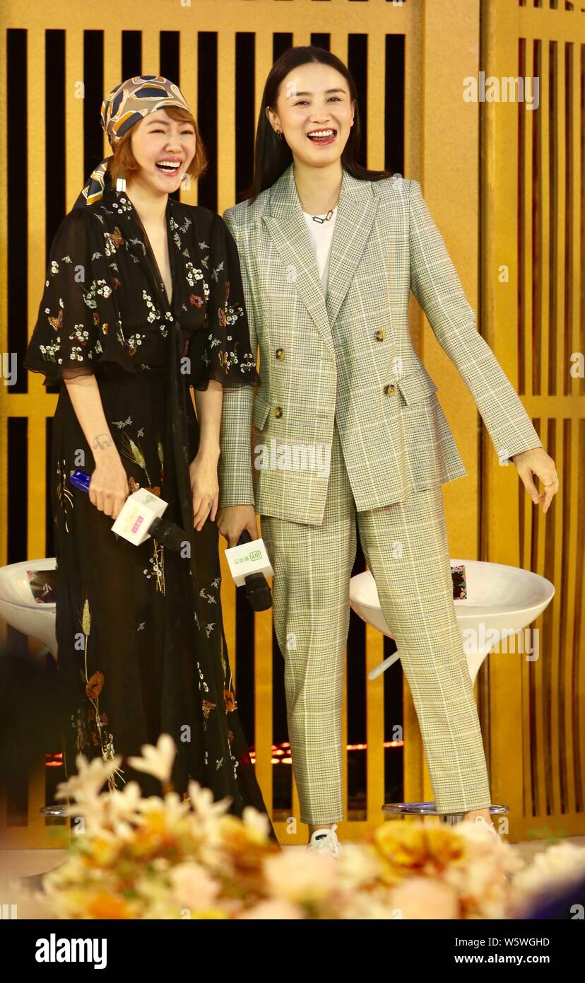 Taiwanese host and actress Dee Hsu, more commonly known as Xiao S or ...