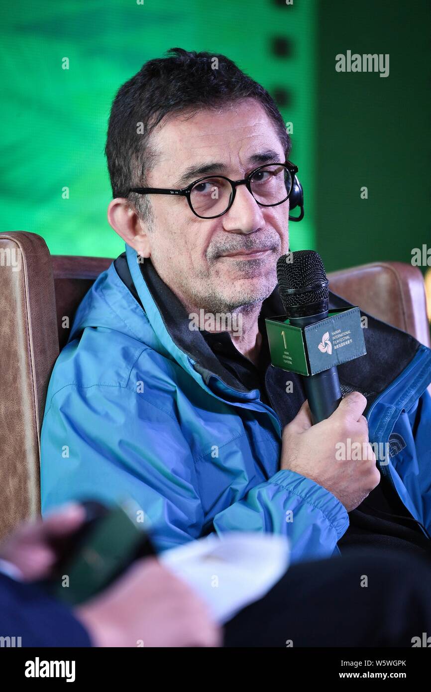 Turkish film director and actor Nuri Bilge Ceylan attends the first ...