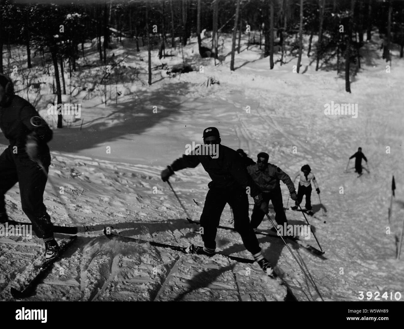 Practice ski slope hi-res stock photography and images - Alamy