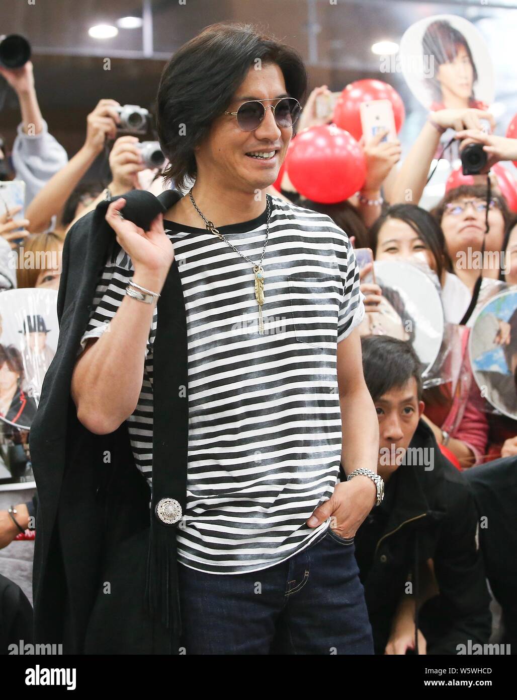 **TAIWAN OUT**Japanese actor and singer Takuya Kimura is pictured at ...