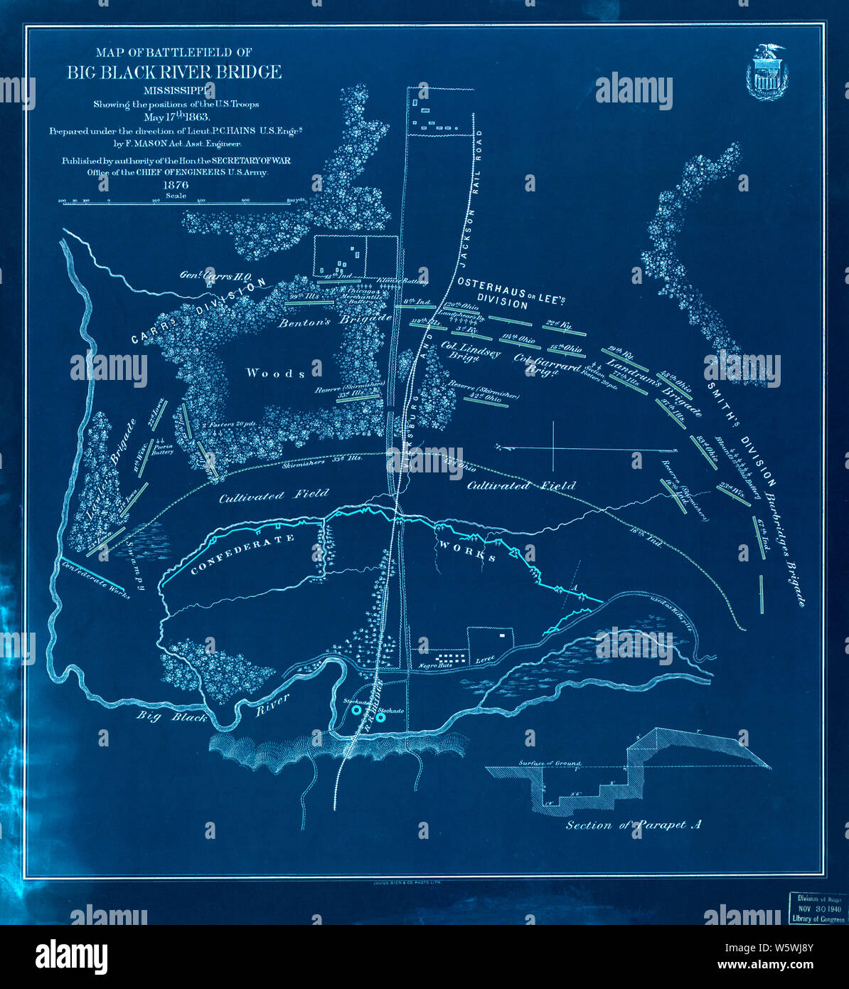 Battlefield restoration map hi-res stock photography and images - Alamy