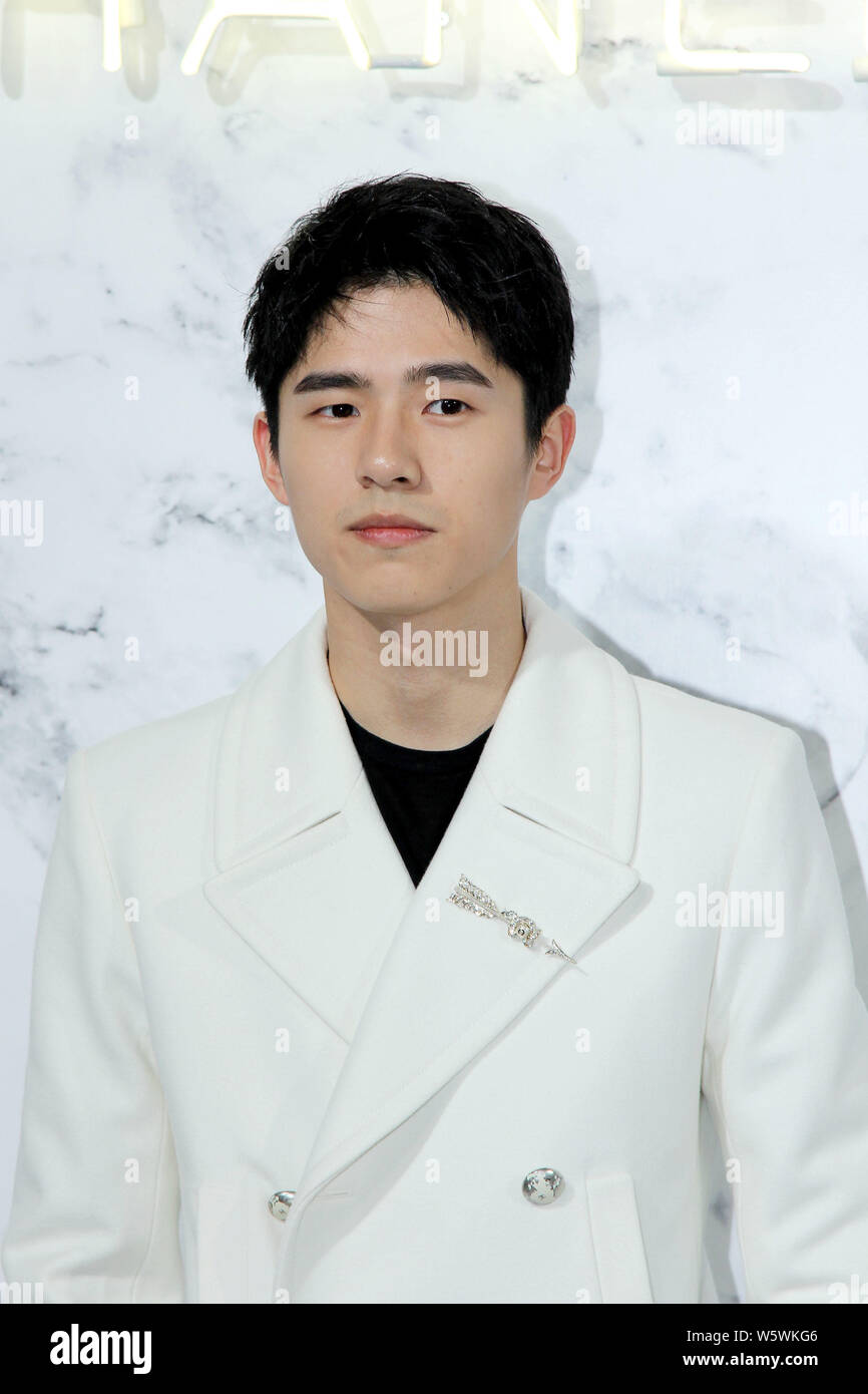 --FILE--Chinese actor Liu Haoran attends the Chanel Pre-Spring Resort 2018 fashion show in ...