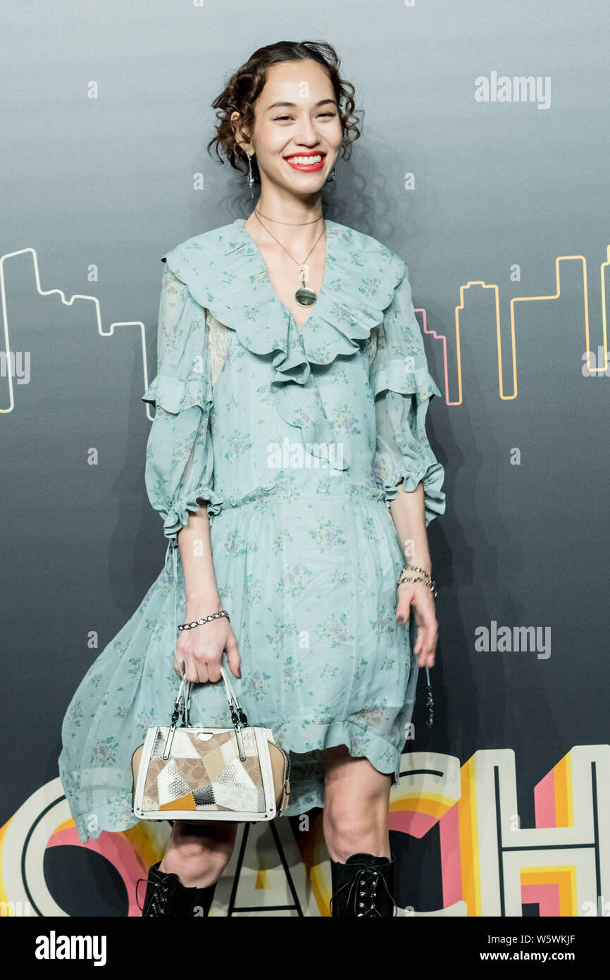 American-Japanese model and actress Audrie Kiko Daniel, known ...