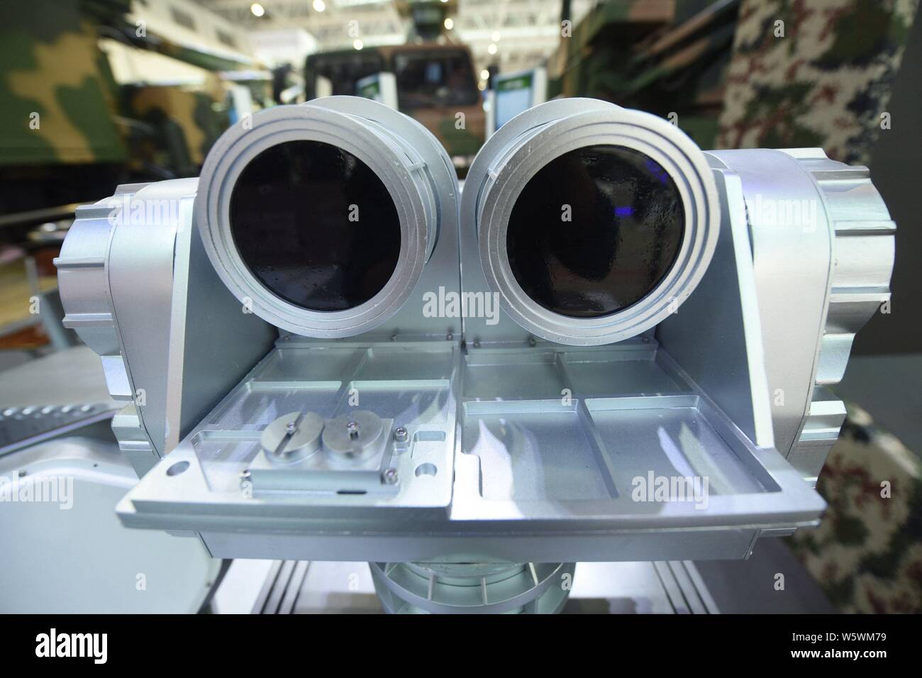 A mockup of the quantum radar developed by China Electronics Technology ...