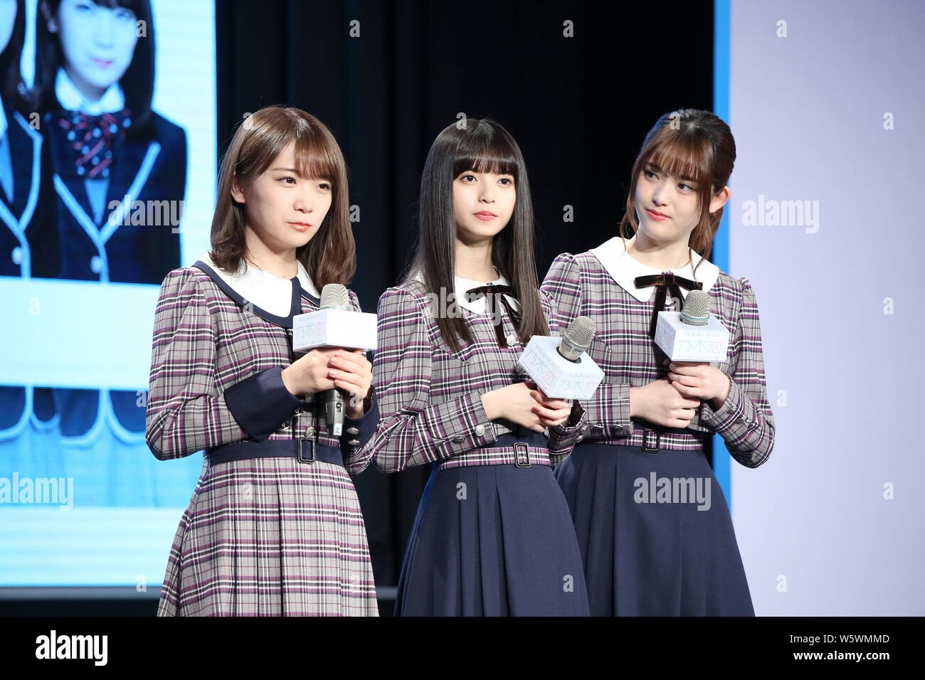 (From left) Akimoto Manatsu, Asuka Saito, Matsumura Sayuri of Japanese ...