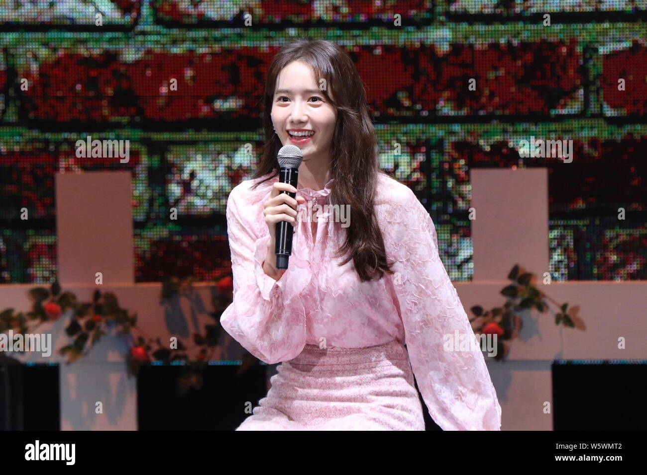 South Korean singer and actress Lim Yoon-ah, better known as Yoona, of ...