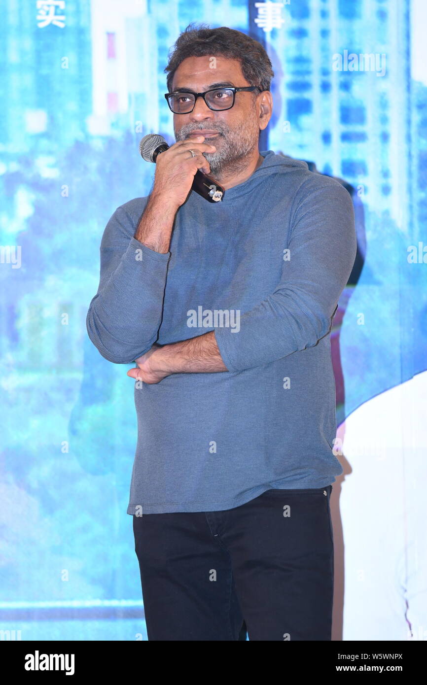 Indian director and screenwriter R. Balakrishnan, popularly known as R ...