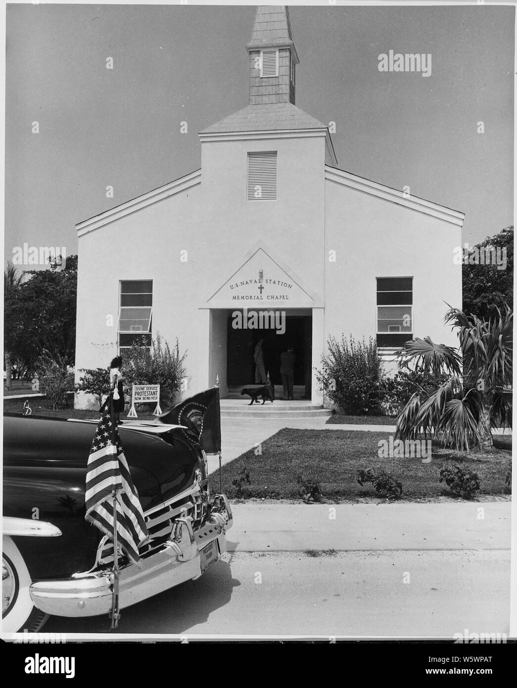 Photograph of the U.S. Naval Station Memorial Chapel at Key West ...