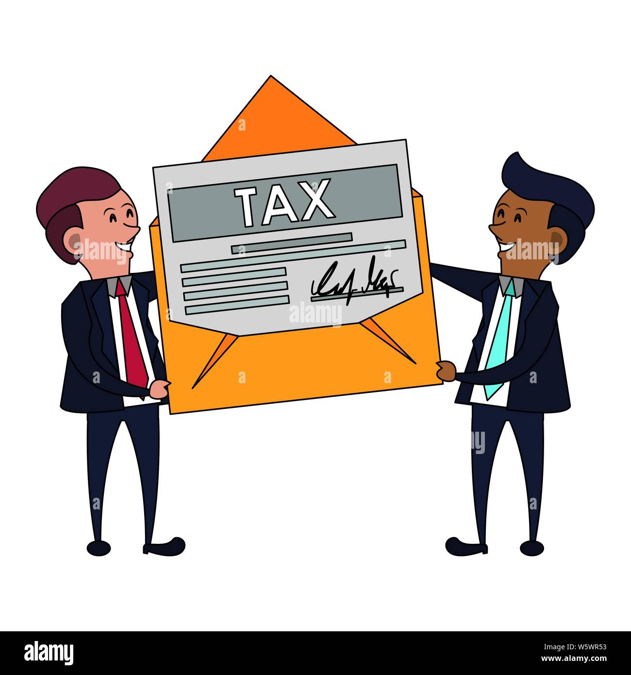 state government taxes business cartoon Stock Vector Image & Art - Alamy